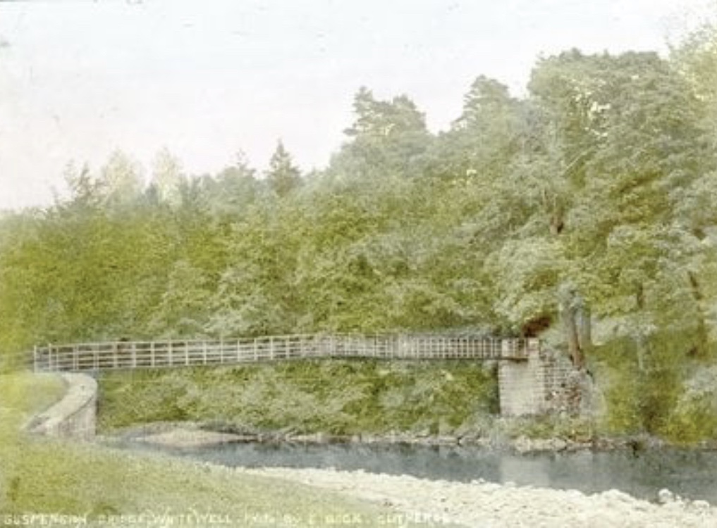 Bridges over the river Hodder; The Collapse of the Old Suspension ...